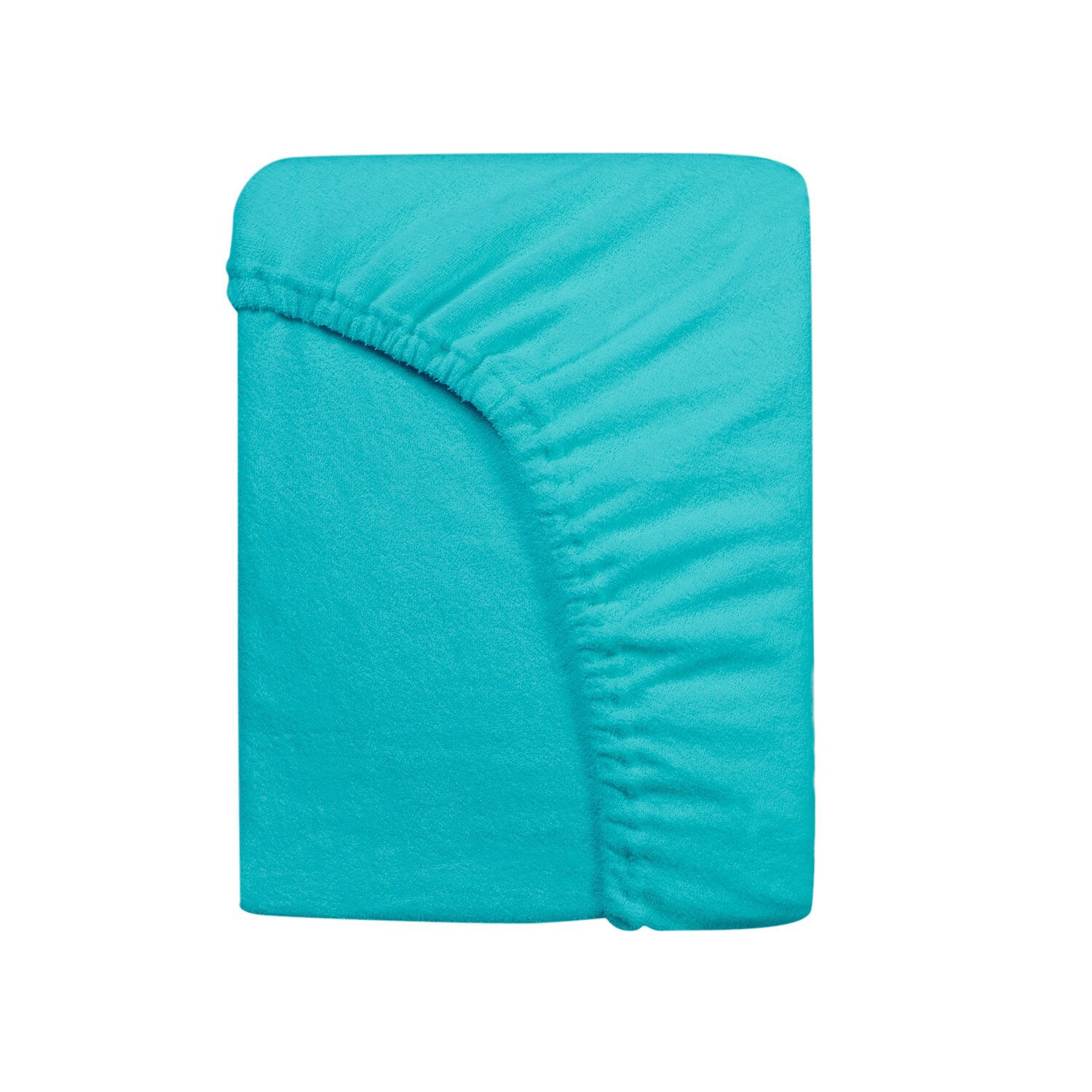 Cearceaf cu elastic terry 160x200 Darymex turcoaz - eMAG.ro