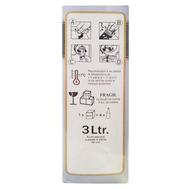 Set 2 x Vin Schwaben Wein Cramele Recas, Roze Demidulce 3 l - eMAG.ro