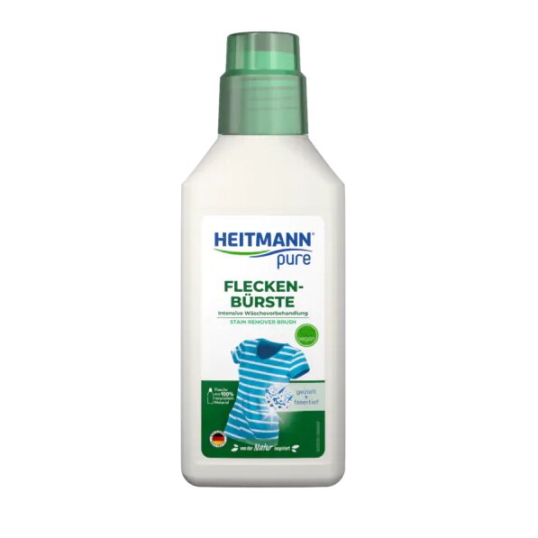 Solutie pentru indepartarea petelor Heitmann, cu perie, vegan, 250 ml ...