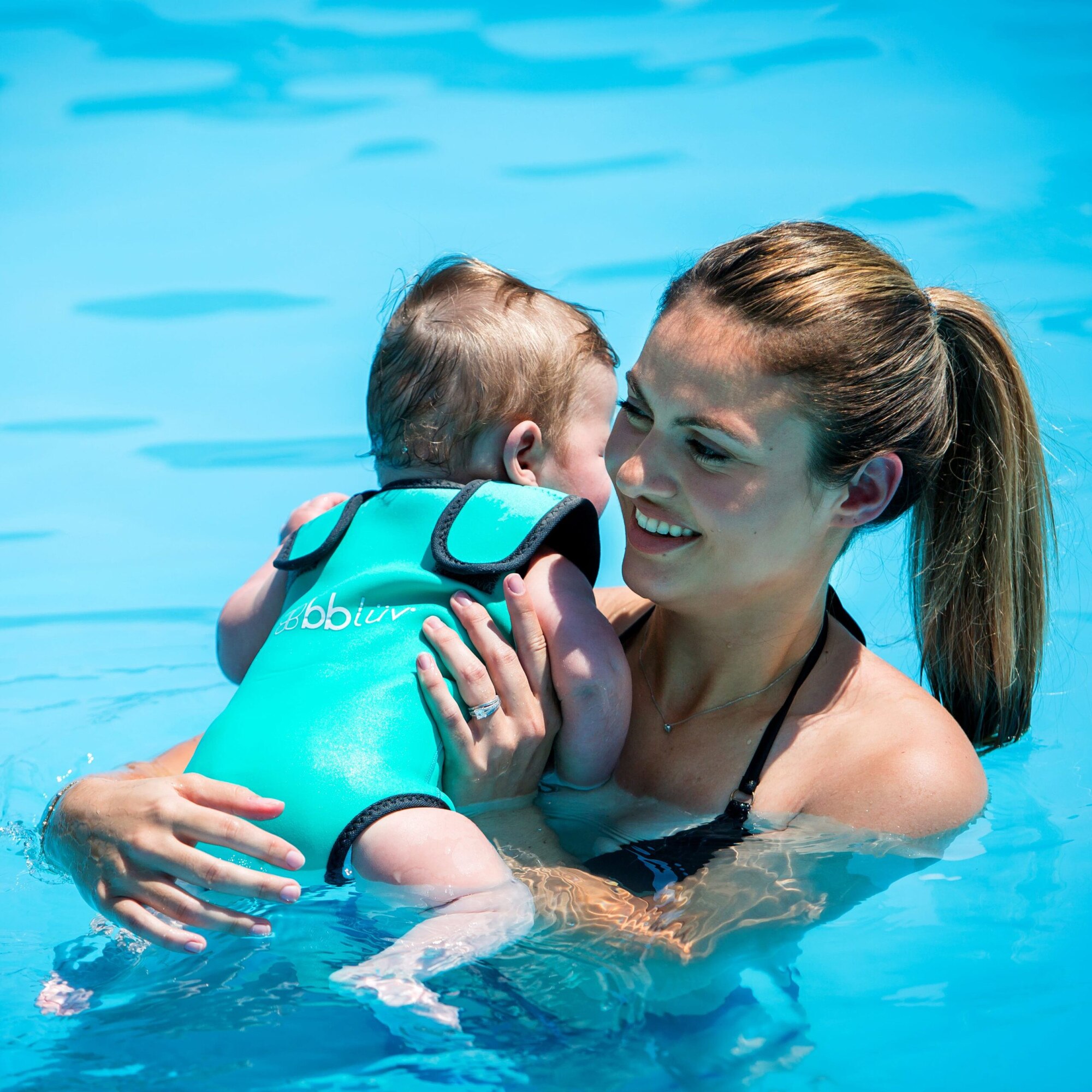 Costum de inot, Bbluv, Albastru, M - eMAG.ro