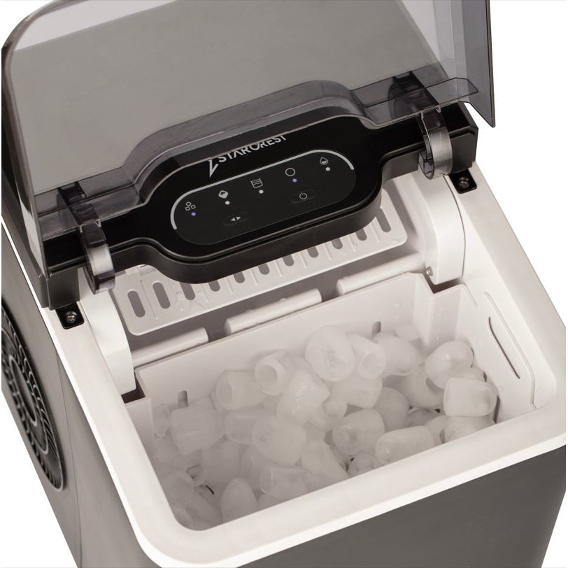 Ледогенератор STARCREST SIM-1024BK Капацитет 10кг/24ч Два размера за ...