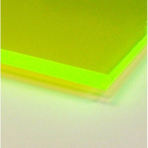 Placa acril PMMA, PERSPEX, 3mm, acid green, 210x297mm - eMAG.ro