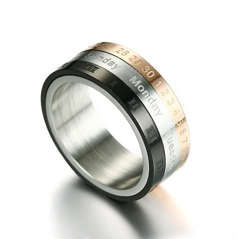 Inel inox antistres Calendar 20016 - eMAG.ro