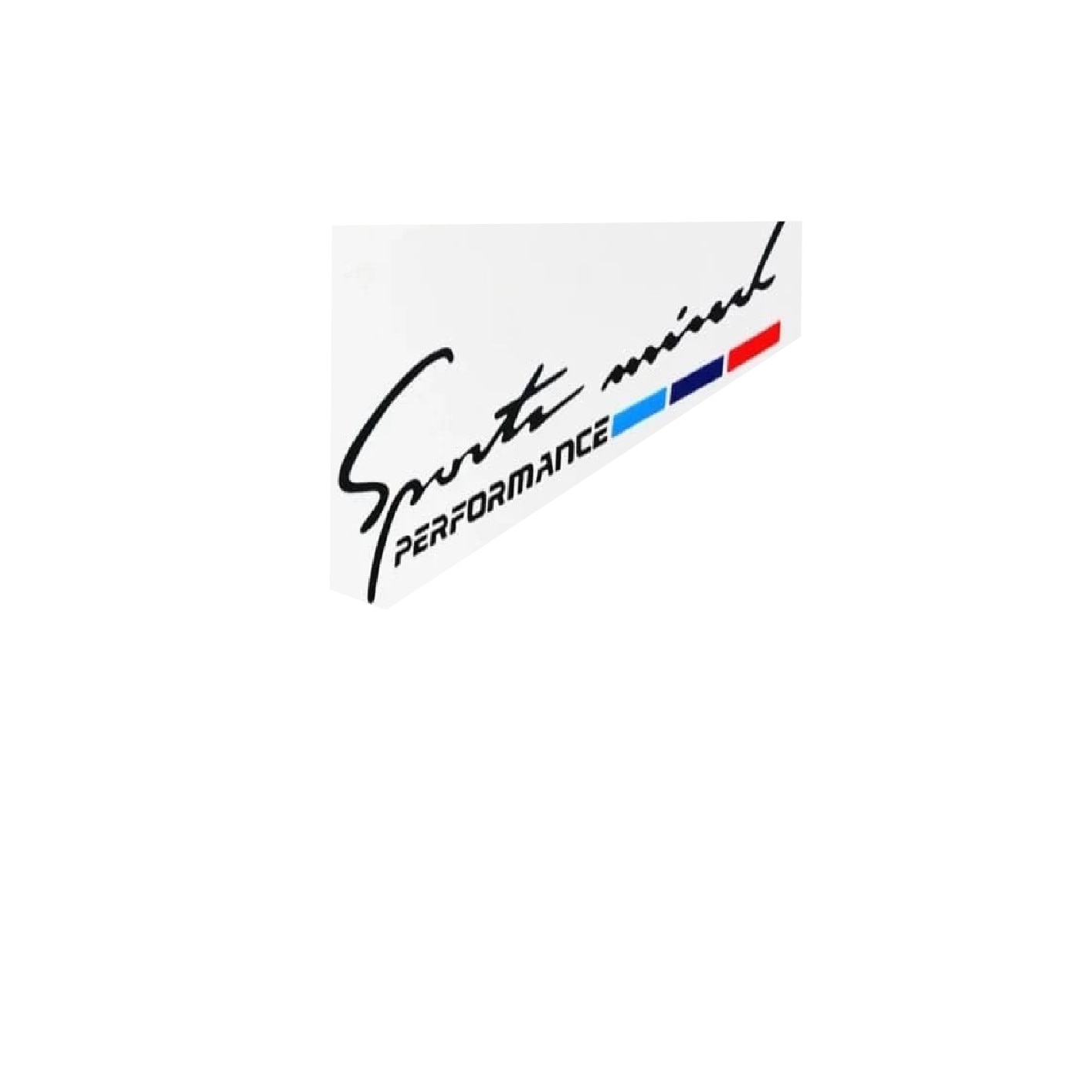 Sticker Sports Mind BMW/M dimensiuni 11x35 - eMAG.ro
