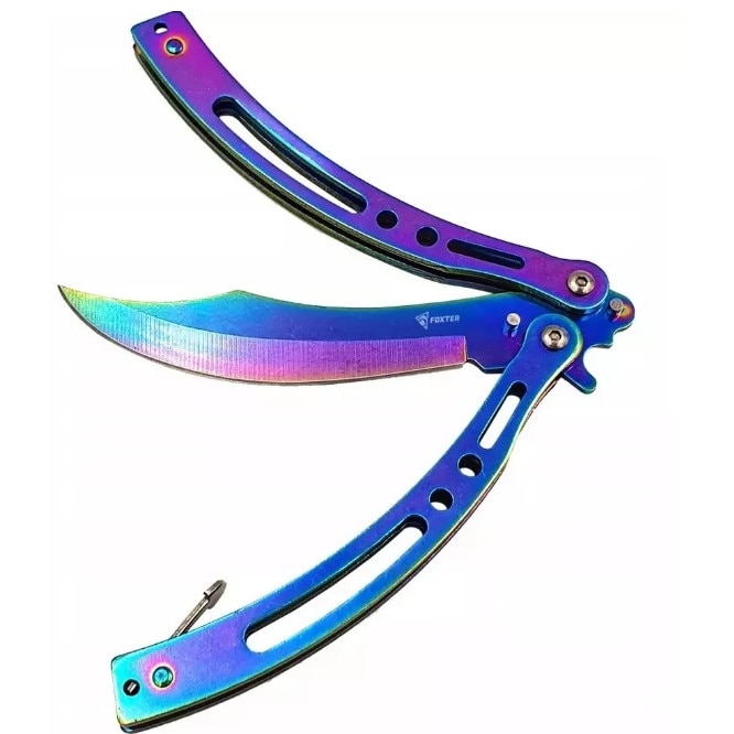 Cutit, Metal, 23cm, Multicolor - eMAG.ro