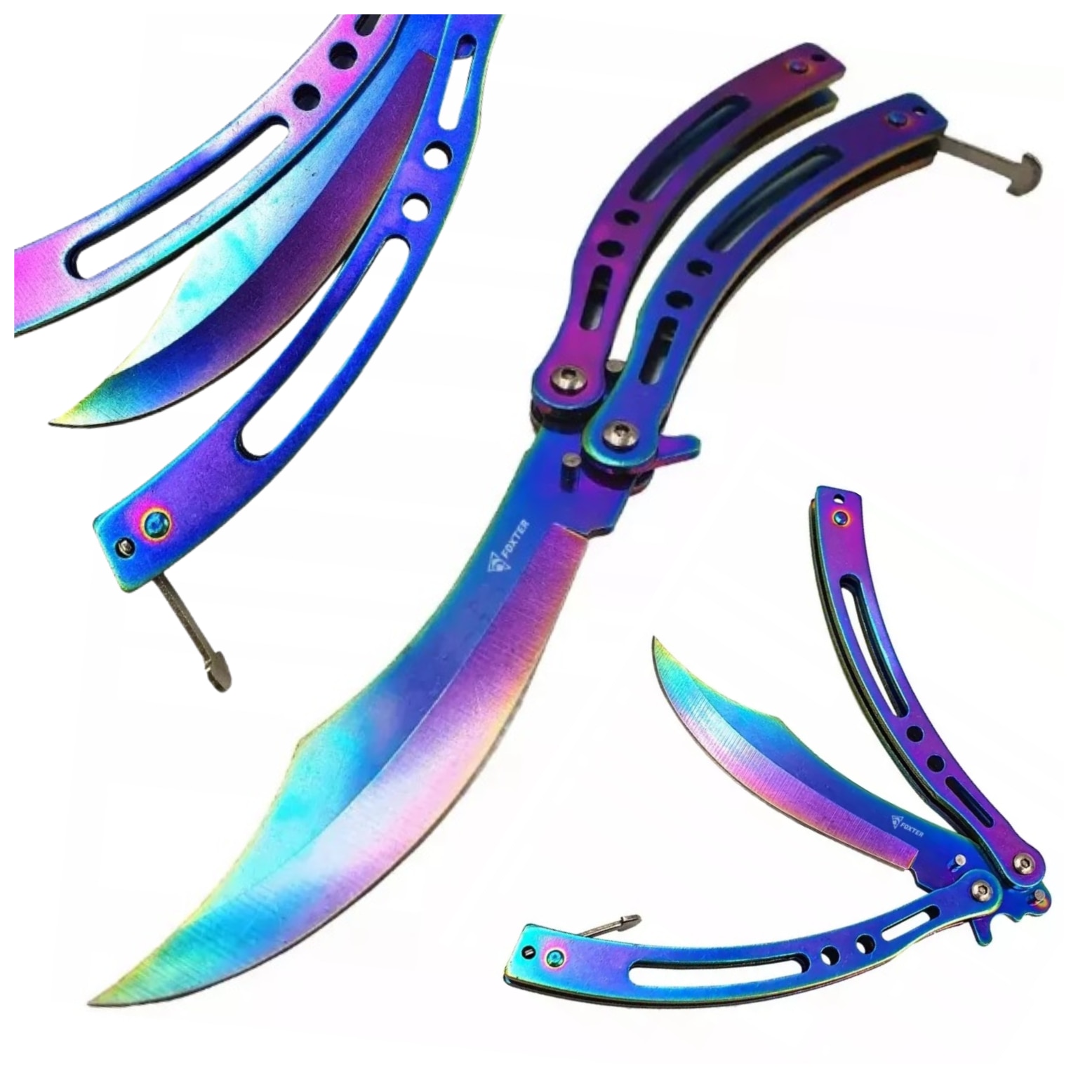 Cutit, Metal, 23cm, Multicolor - eMAG.ro