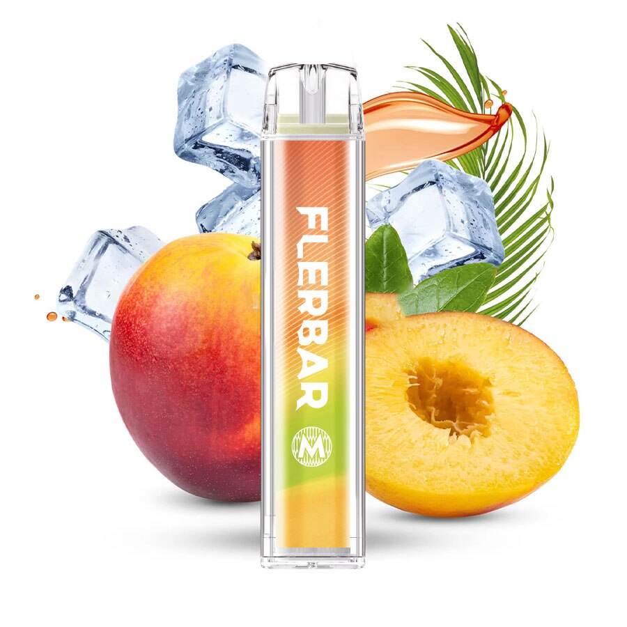 Kit Tigara Electronica Flerbar M Peach Ice 600 puff 20mg - eMAG.ro