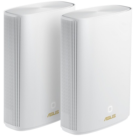 Sistem Wi-Fi Mesh ASUS ZenWiFi AX Hybrid XP4 (2-PK), AX1800 + AV1300 ...