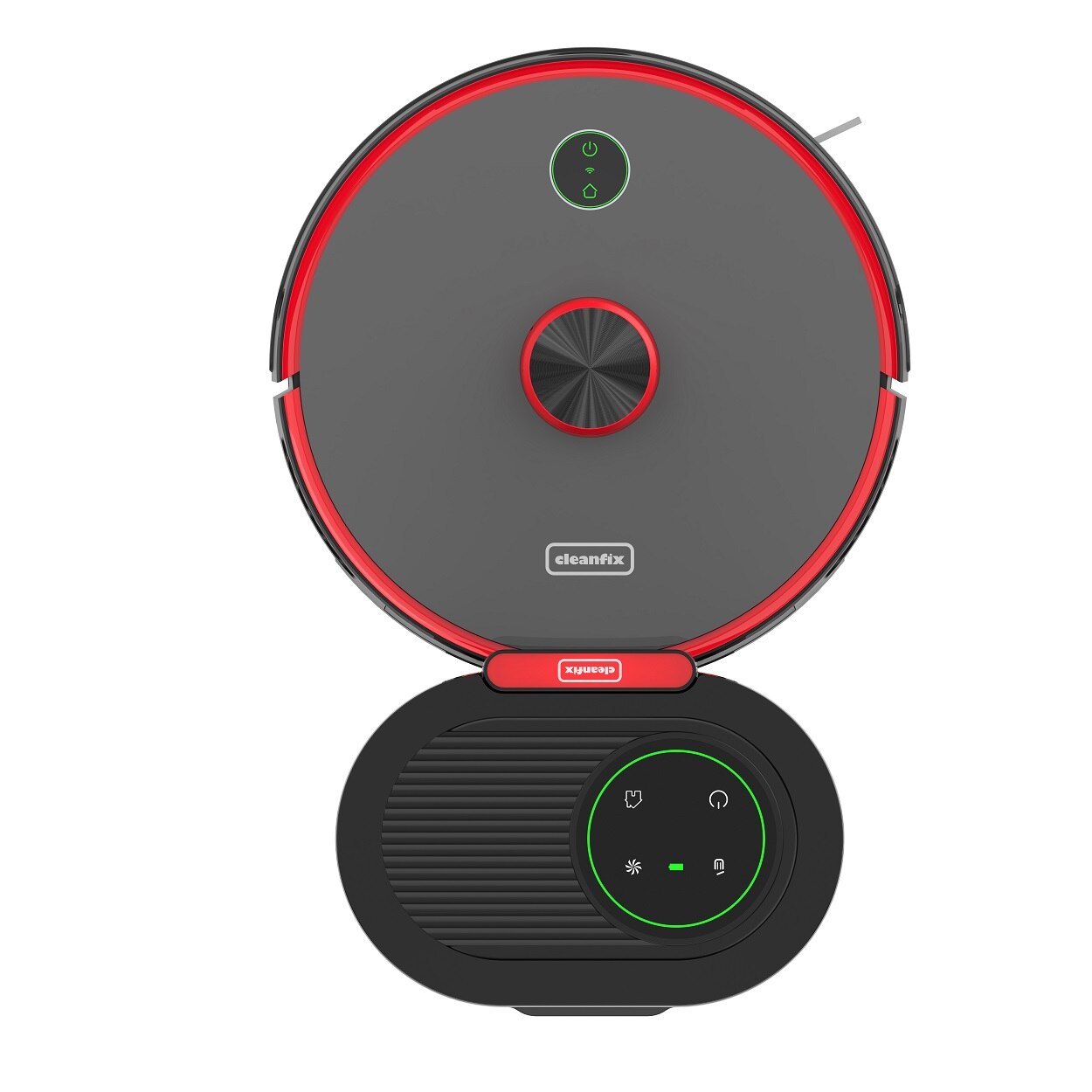 Robot profesional de aspirare CLEANFIX S170 Navi, cu statie de ...