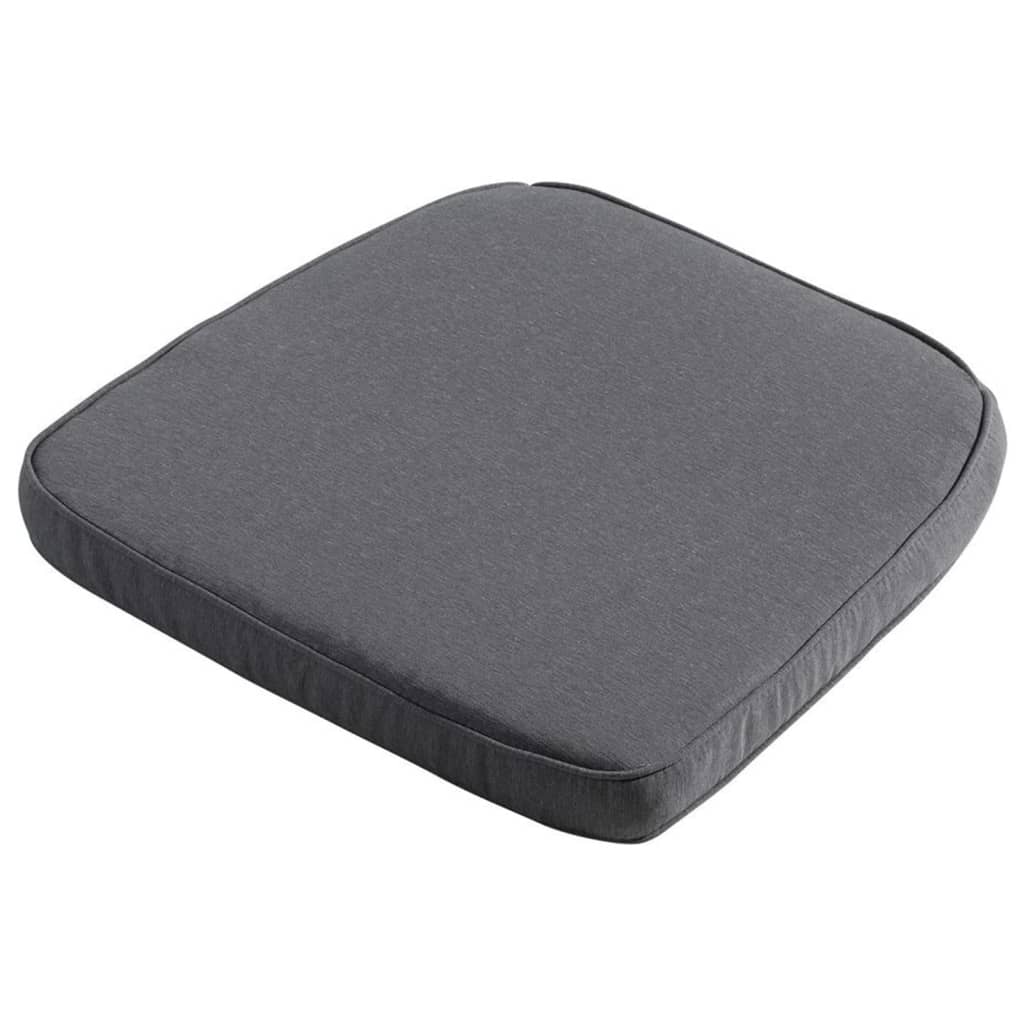 Perna scaun de gradina din rachita "Panama" Madison, 48x48 cm, gri, 0. ...