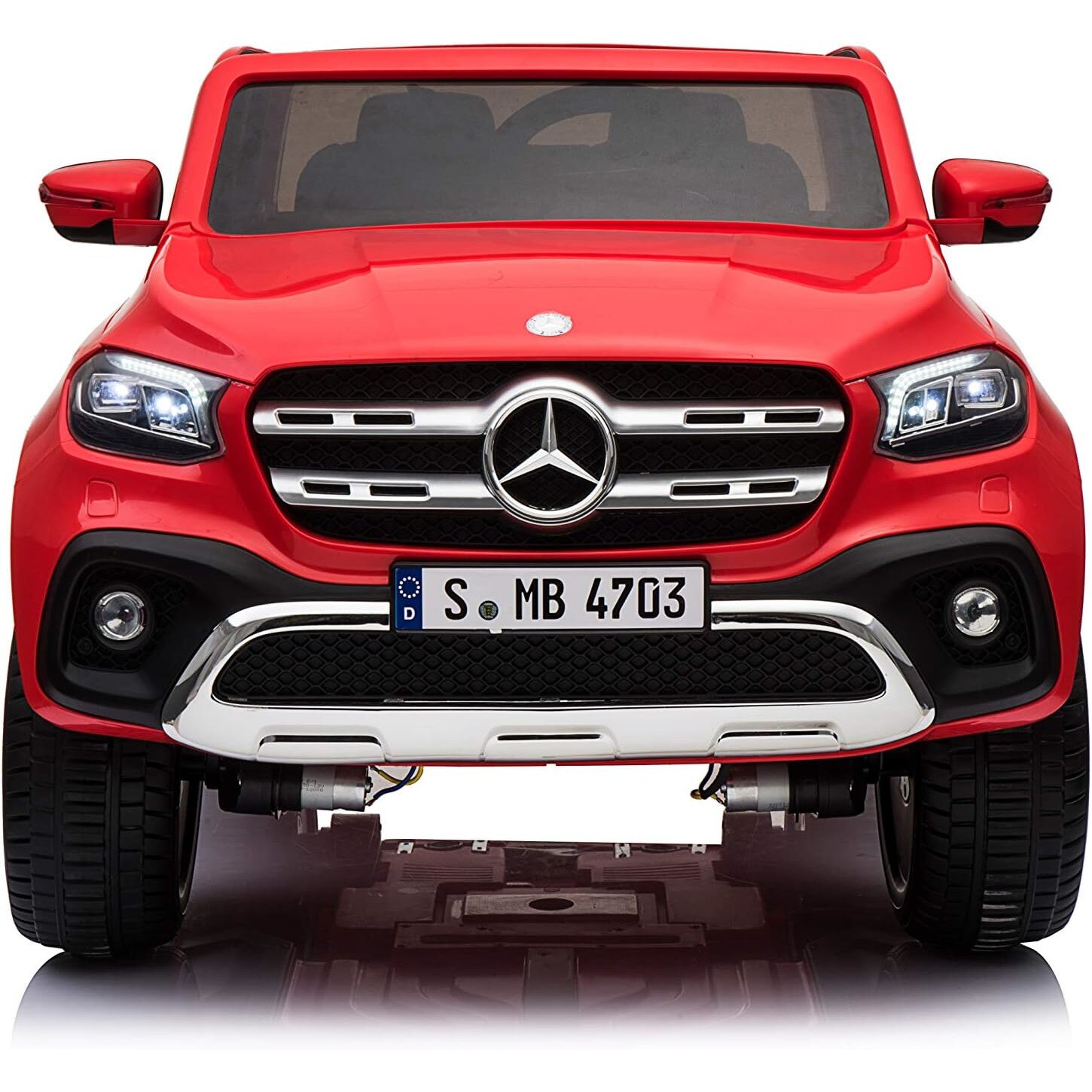 Masinuta electrica pentru copii Mercedes-Benz X-CLASS Manini, 12V 14AH ...