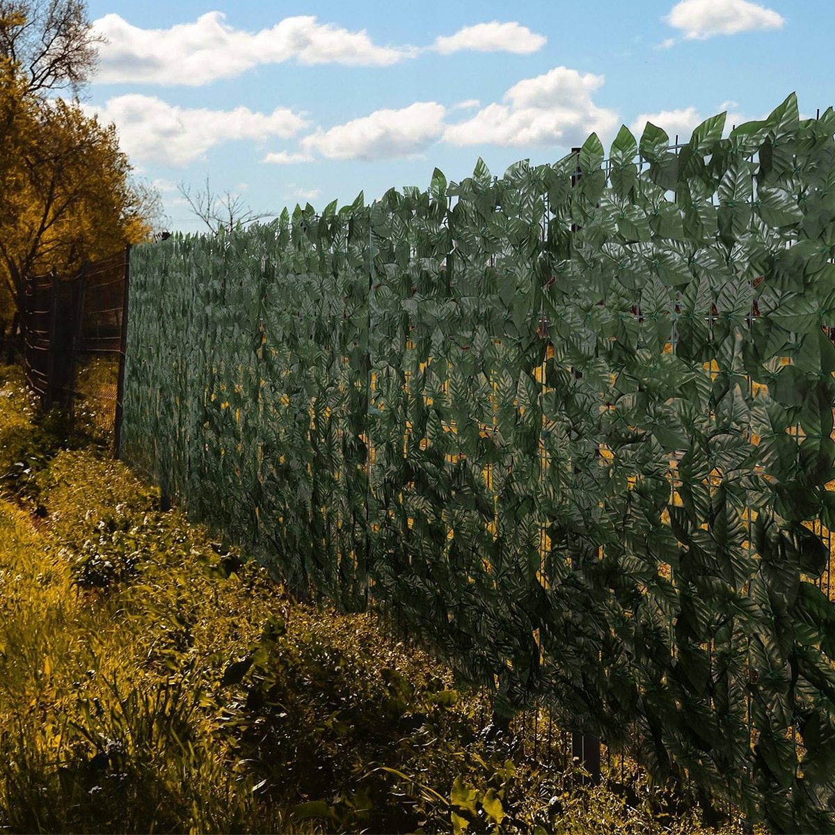 Gard verde artificial, Naimeed D4957, paravan pentru balcon, terasa si ...