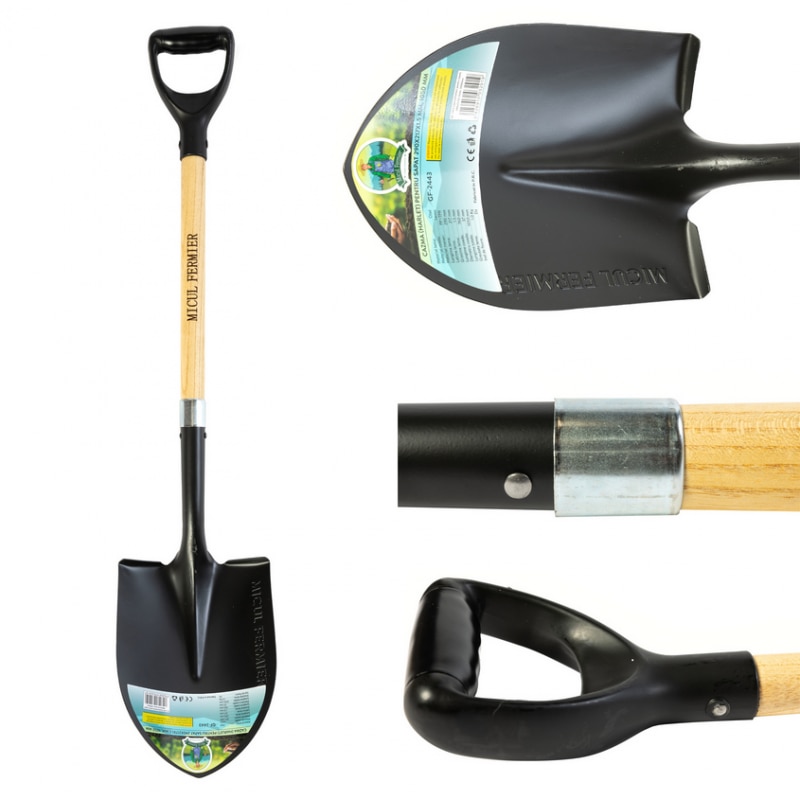 Cazma pentru sapat Micul Fermier, Harlet, 290 x 217 x 1.5 mm, lungime ...