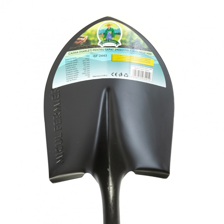 Cazma pentru sapat Micul Fermier, Harlet, 290 x 217 x 1.5 mm, lungime ...