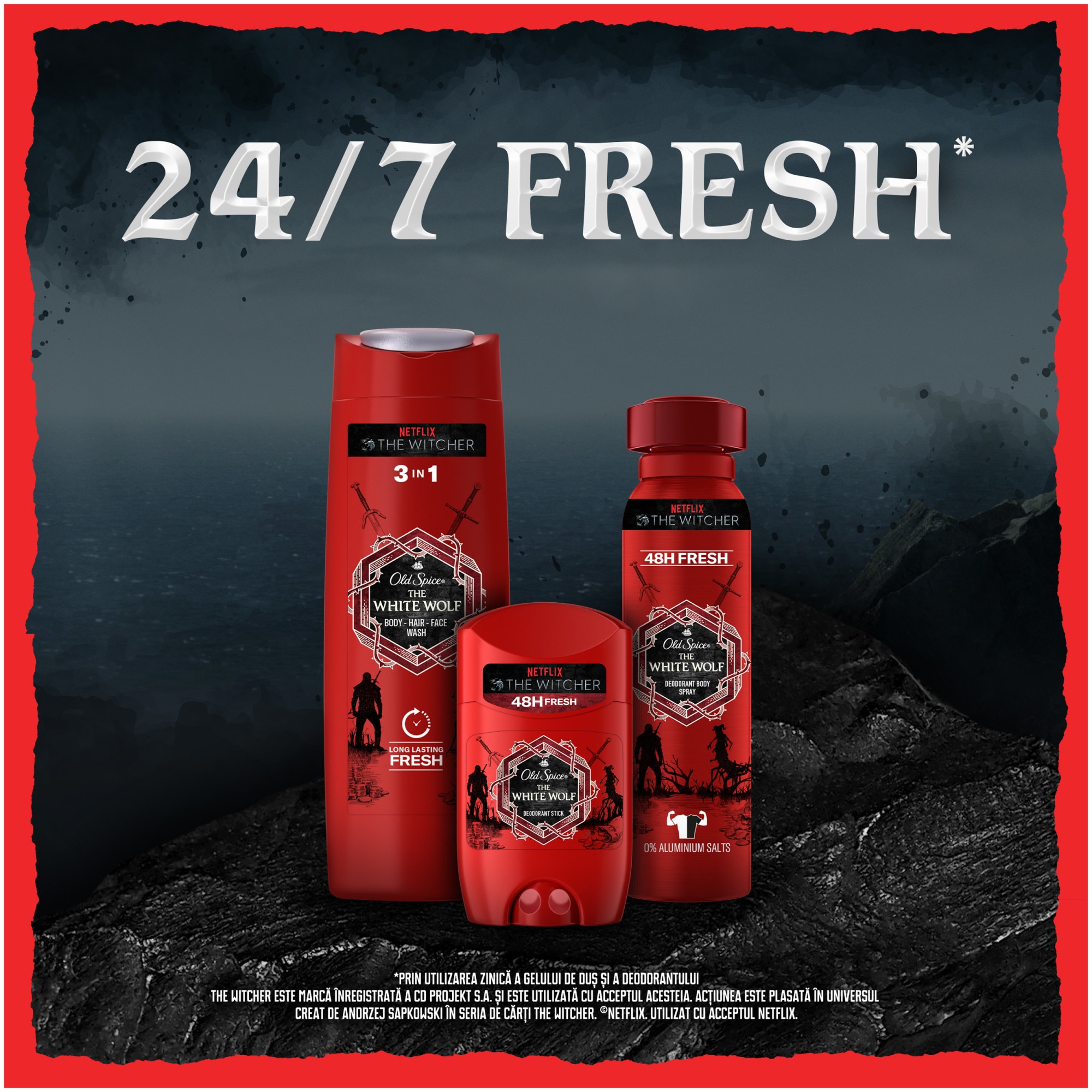 Deodorant stick Old Spice The Whitewolf, editie limitata The Witcher ...