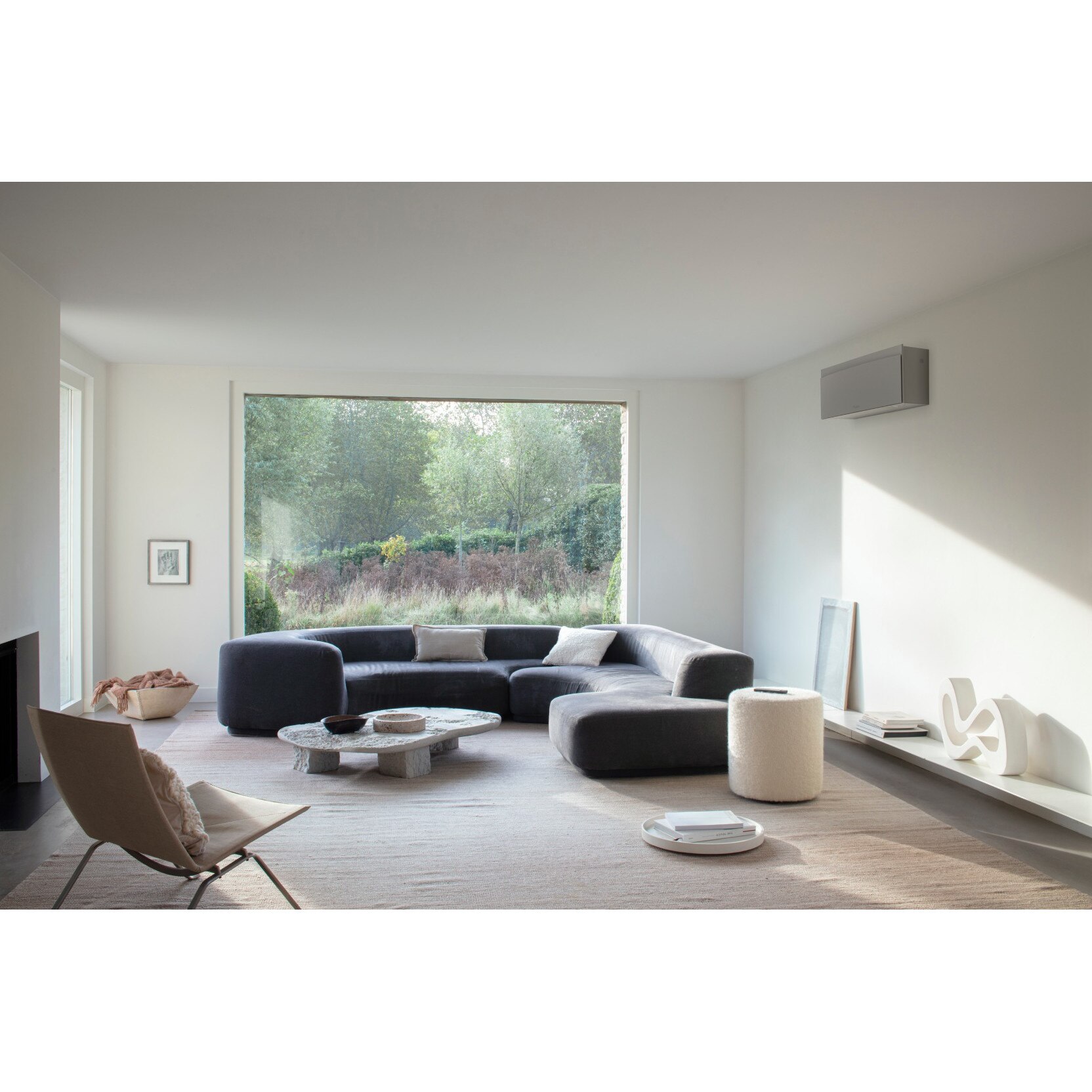 Aparat de aer conditionat Daikin Emura 3 Bluevolution FTXJ50AS-RXJ50A Inverter 18000 BTU SILVER ...