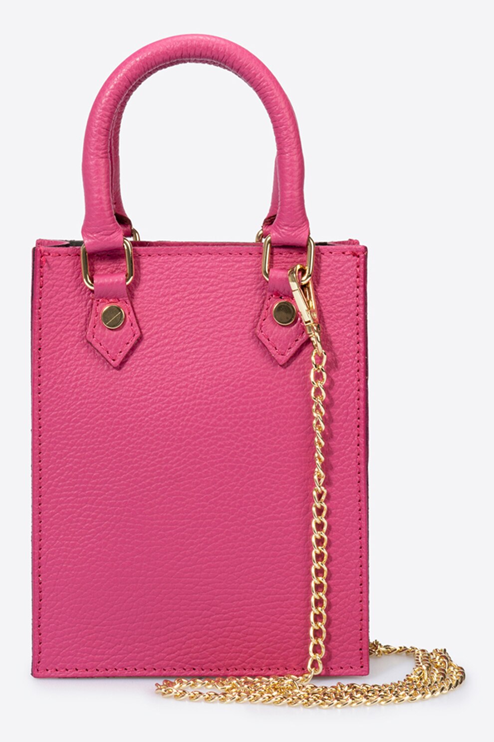 Massimo Castelli, Keresztpántos bőrtáska, Fukszia - eMAG.hu