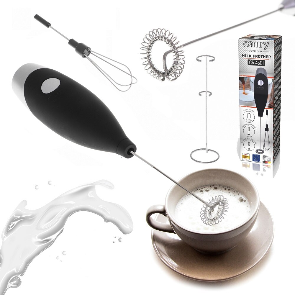 Mixer 2 in 1 pentru spuma lapte, tel si suport depozitare MCR4501B ...