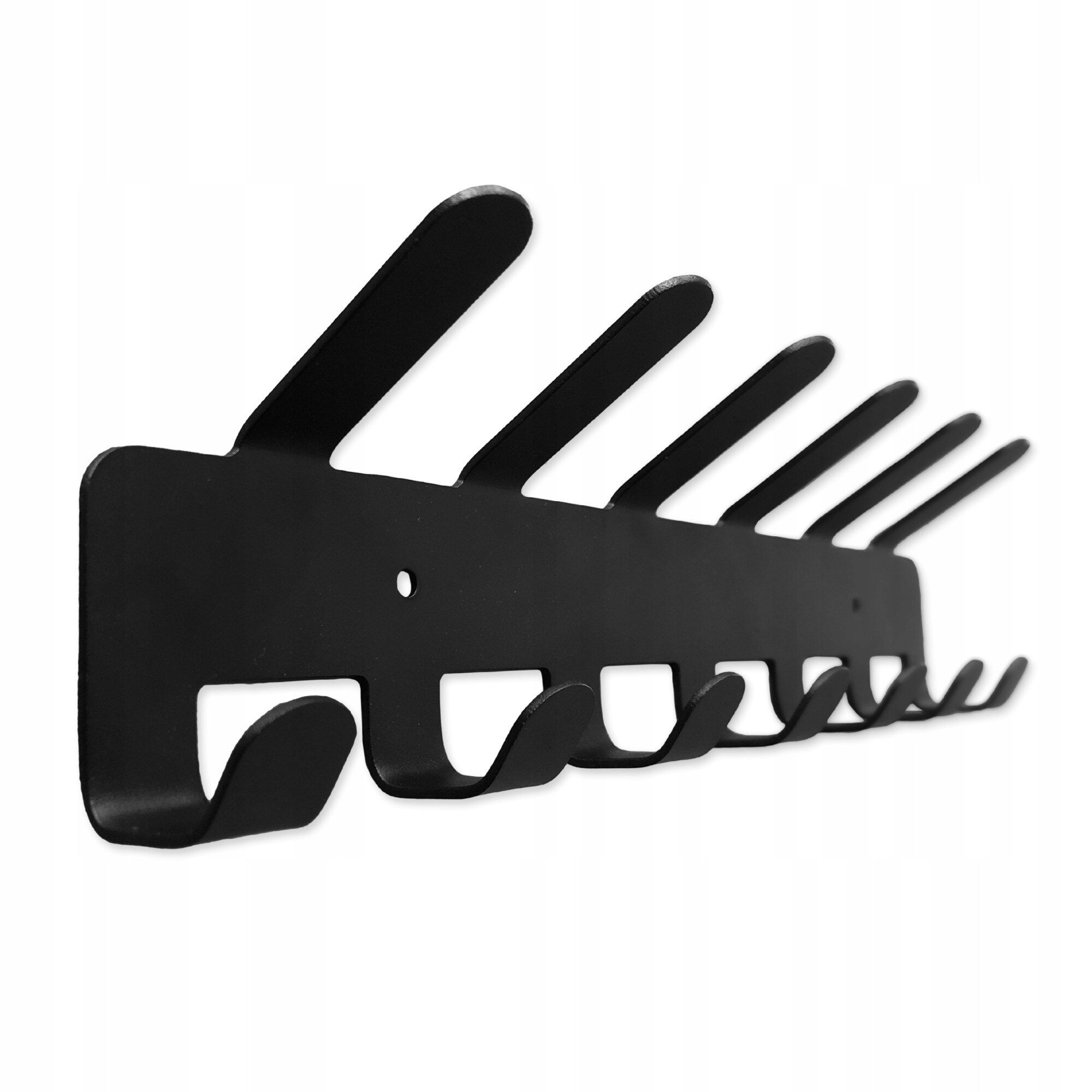 Set 2 cuiere de perete, Stalform, Otel, Negru - eMAG.ro