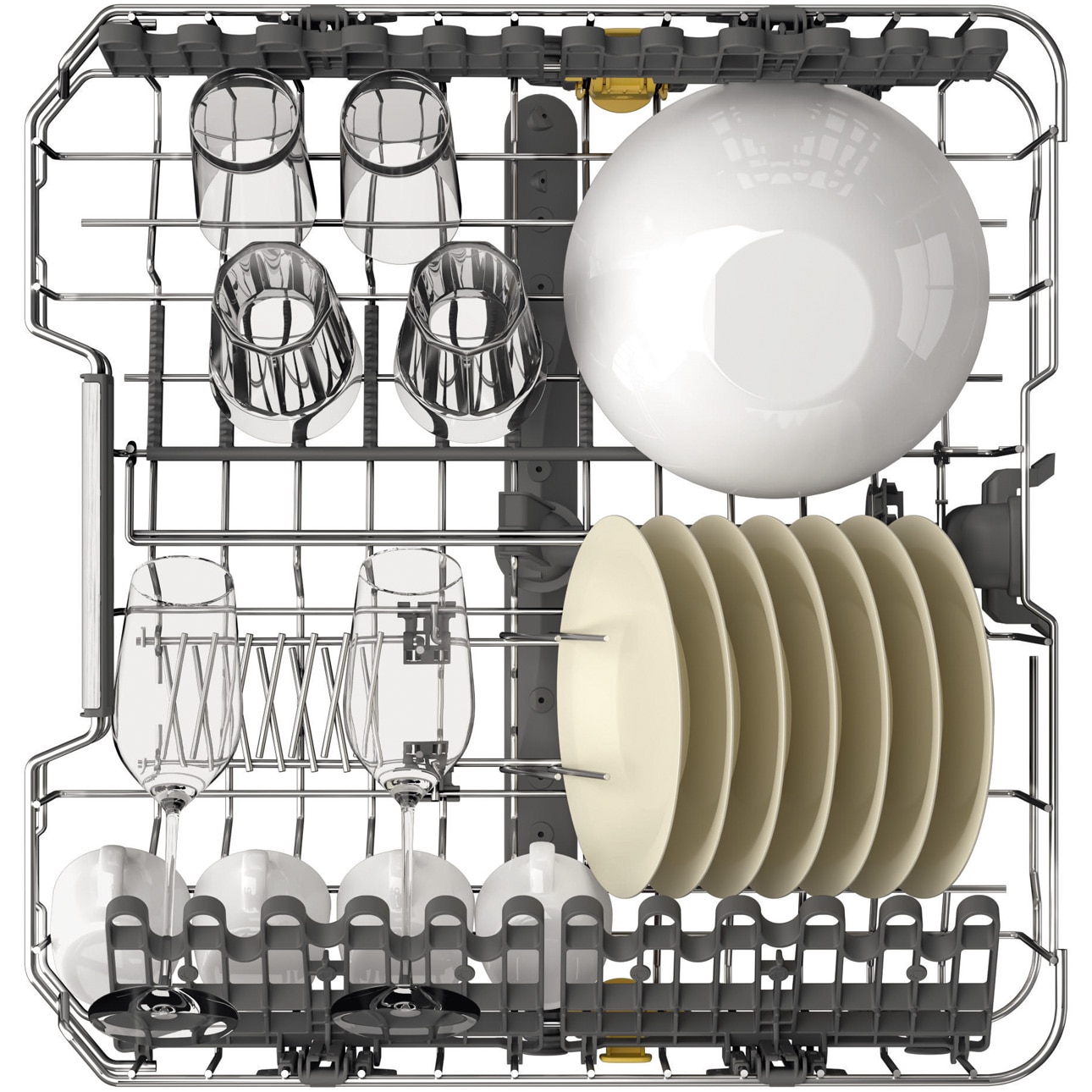 Masina de spalat vase incorporabila Whirlpool W7I HT40 TS, 15 eturi, 8 ...