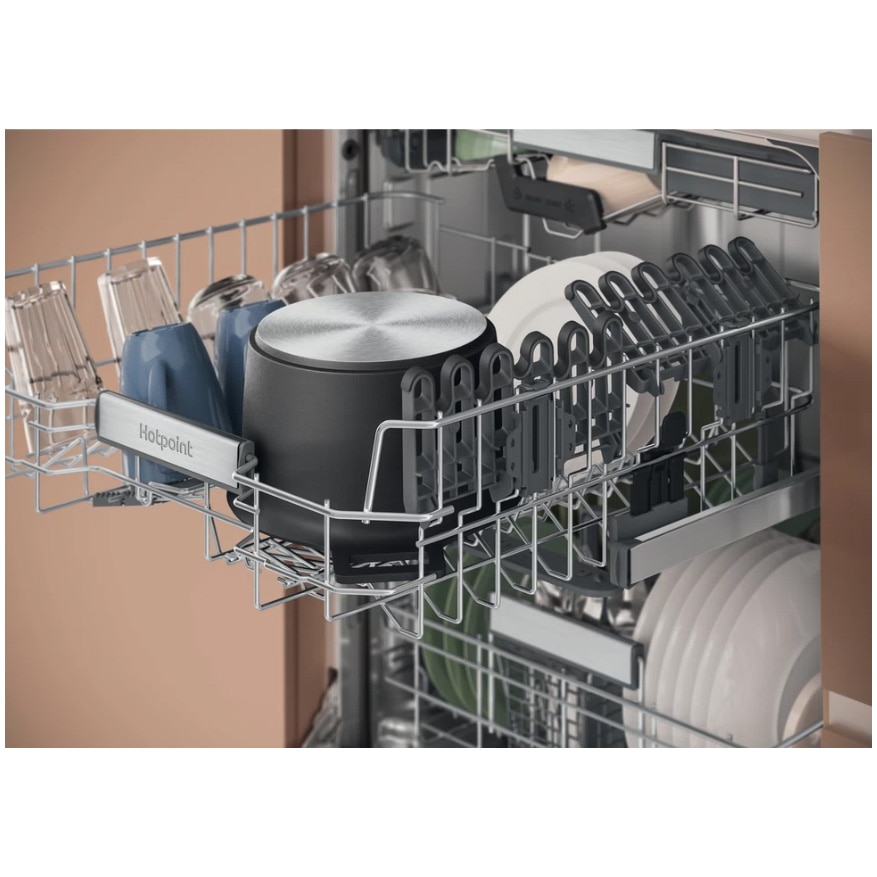 Съдомиялна за вграждане Hotpoint H8IHP42L, 14 комплекта, 10 програми ...