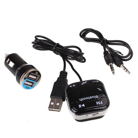 Modulator FM, Car Kit, dispozitiv bluetooth pentru autoturism, Kit ...