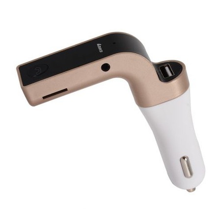 Modulator FM MCZ-Car KIT G7, Hands Free Bluetooth Gadget,Gold - eMAG.ro