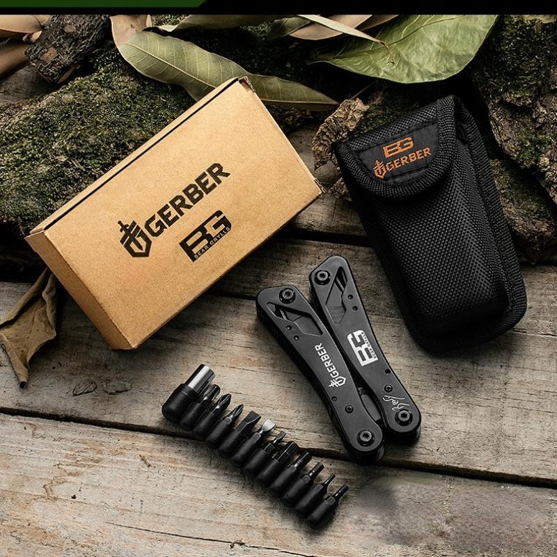 Set unelte multifunctionale, Gerber, Metal, Negru - eMAG.ro