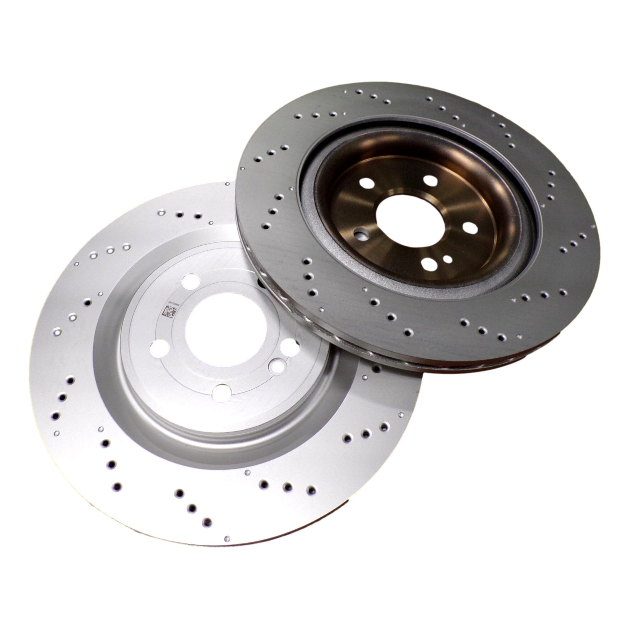 Set 2 Discuri de frana, MERCEDES-BENZ, GLA/GLB/Clasa A, Argintiu - eMAG.ro