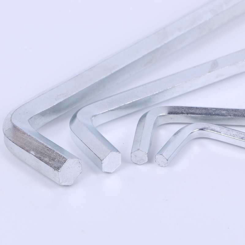 Set 9 chei hexagonale, Otel, 1.5-10mm, Argintiu - eMAG.ro