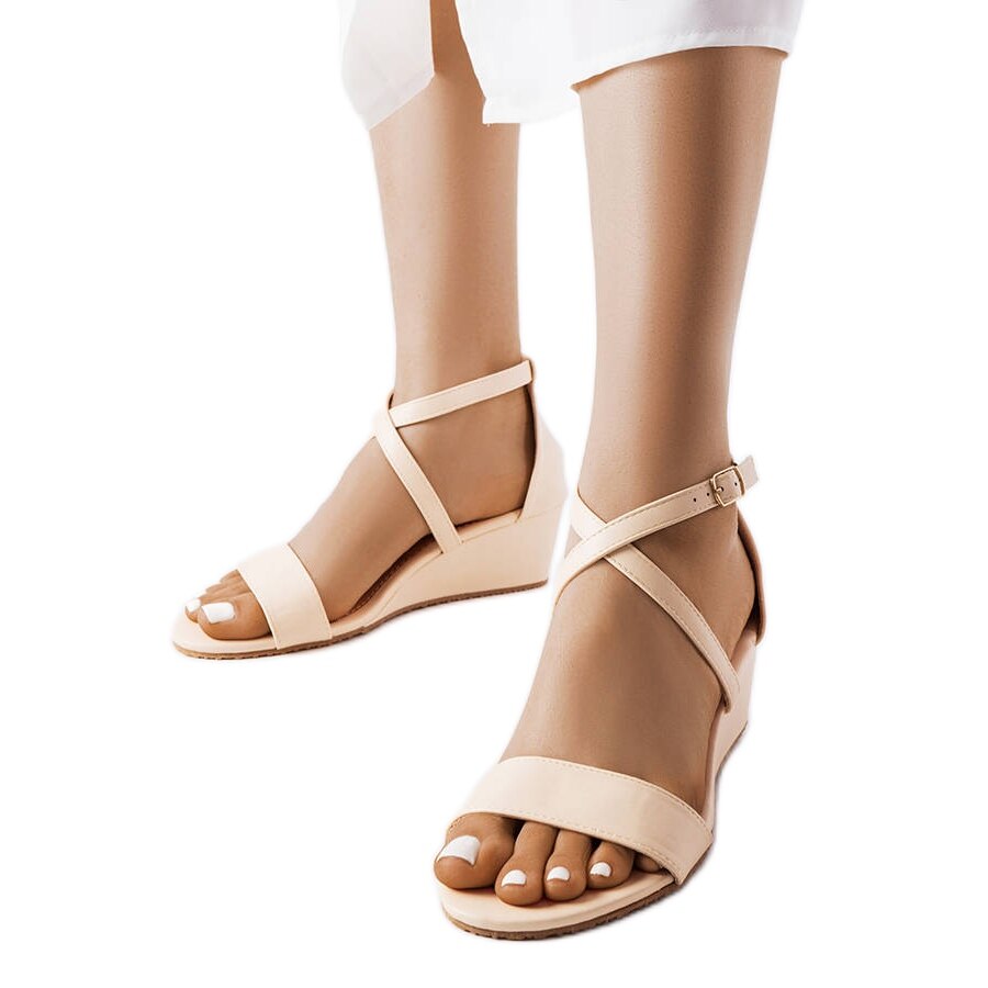 Sandale pentru femei, BM, BM171275, Bej, EU 39 - eMAG.ro