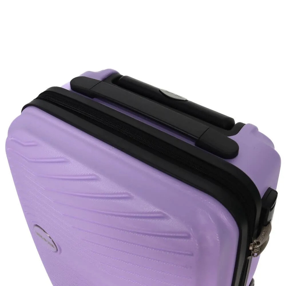 Troler Mic Cabina Avion, Lamonza Rivoli, ABS, 2 roti, 40x30x20 cm, Mov ...