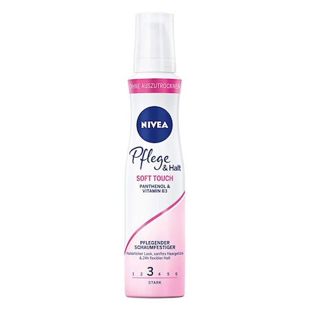 Set 2 x Spuma de Par Nivea Care & Hold Soft Touch 150 ml - eMAG.ro