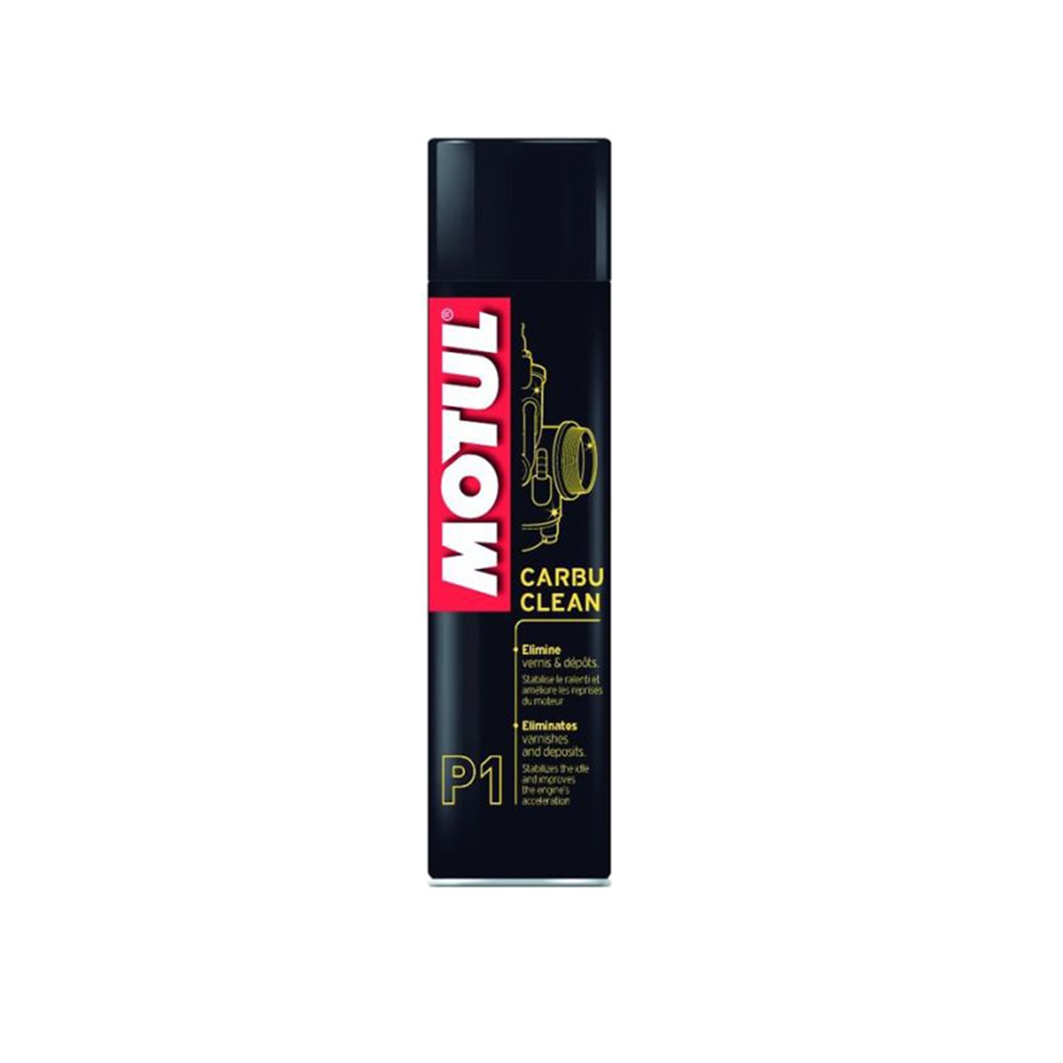 Set detergent pentru carburator moto Motul P1 Carbu Cleaner 400 ml si ...