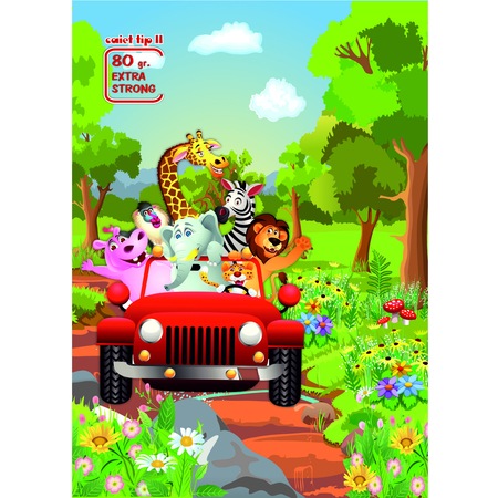 Set 5 buc Caiet Tip II LUX - eMAG.ro