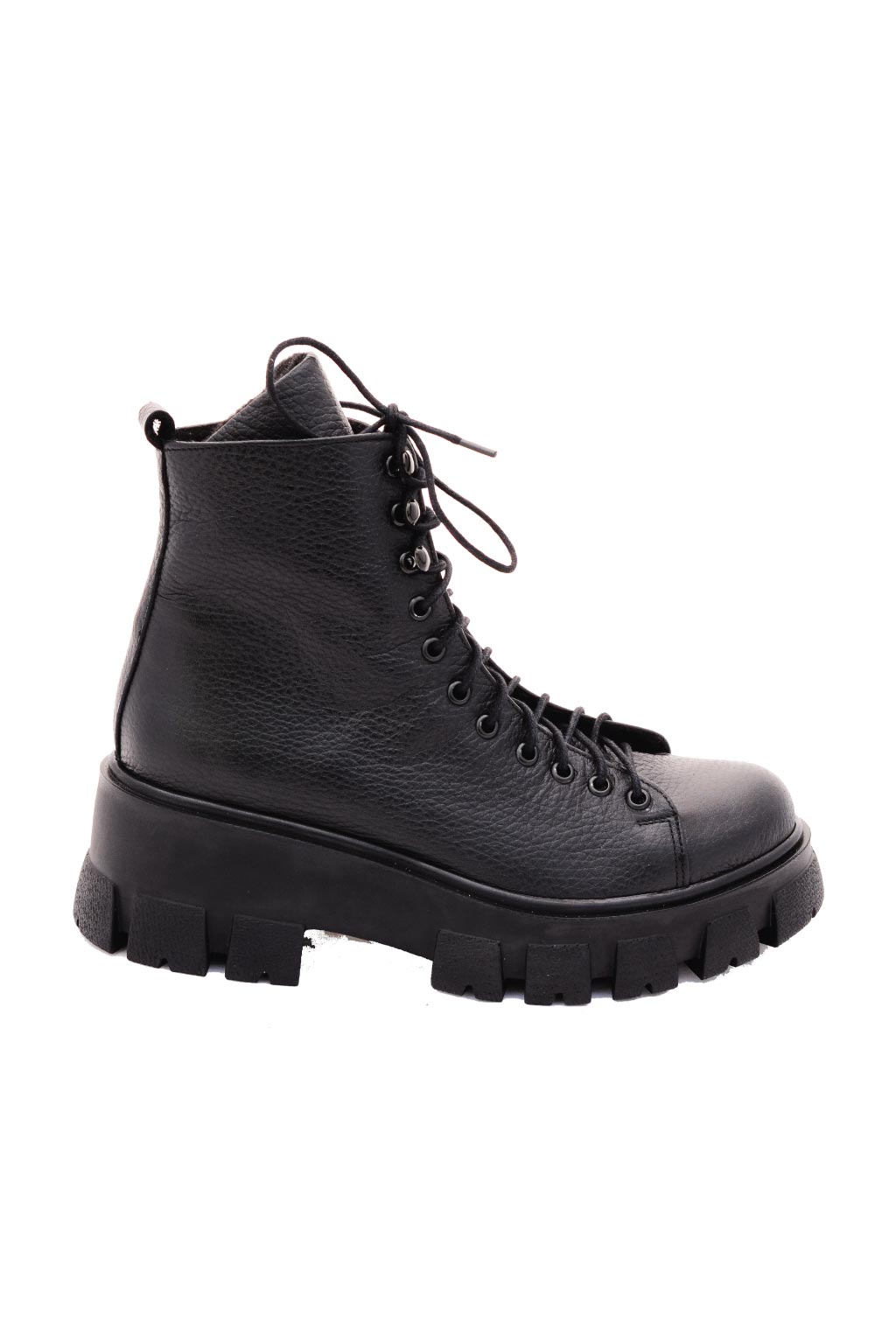 Bocanci cu platforma FUNKY CHUNKY, negru - eMAG.ro