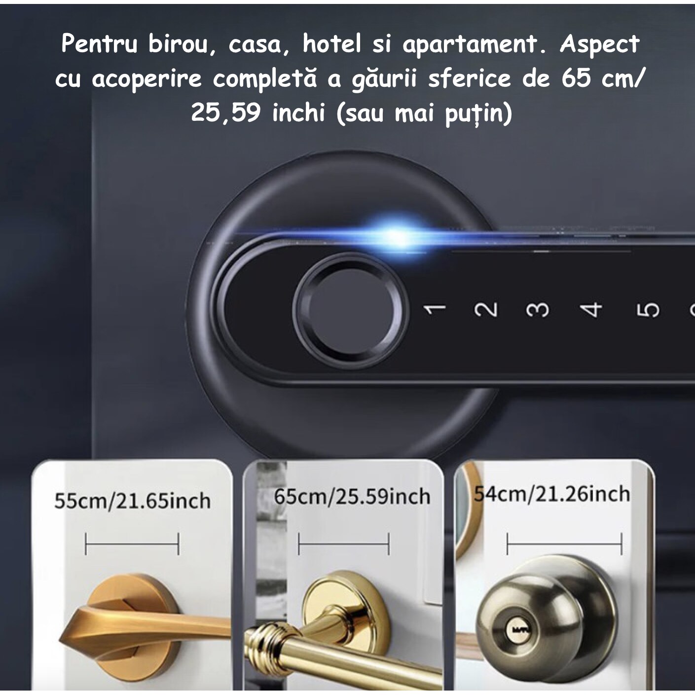 Yala Incuietoare Digitala Smart, Pentru Casa, Apartament, Hotel ...