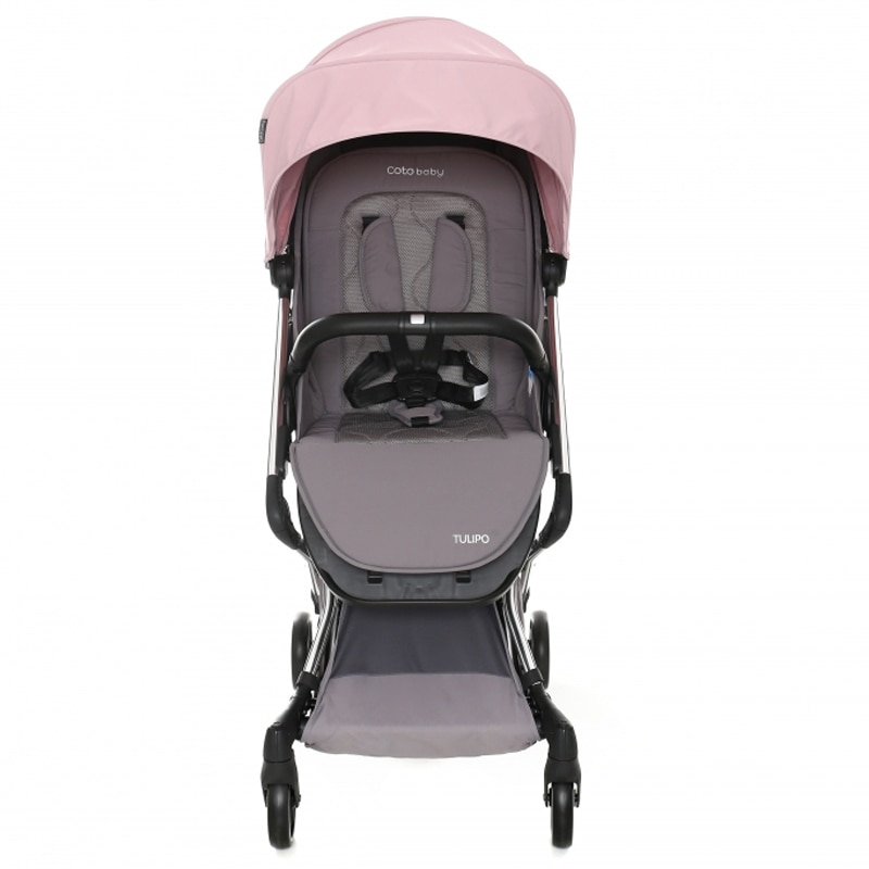 Carucior sport cu pliere compacta Coto Baby Tulipo CB454, Roz - eMAG.ro