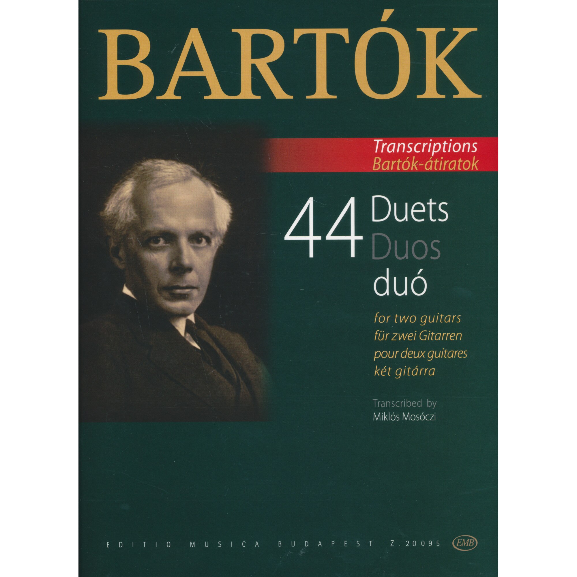 Bartók Béla: 44 duó - 2 gitárra - eMAG.hu