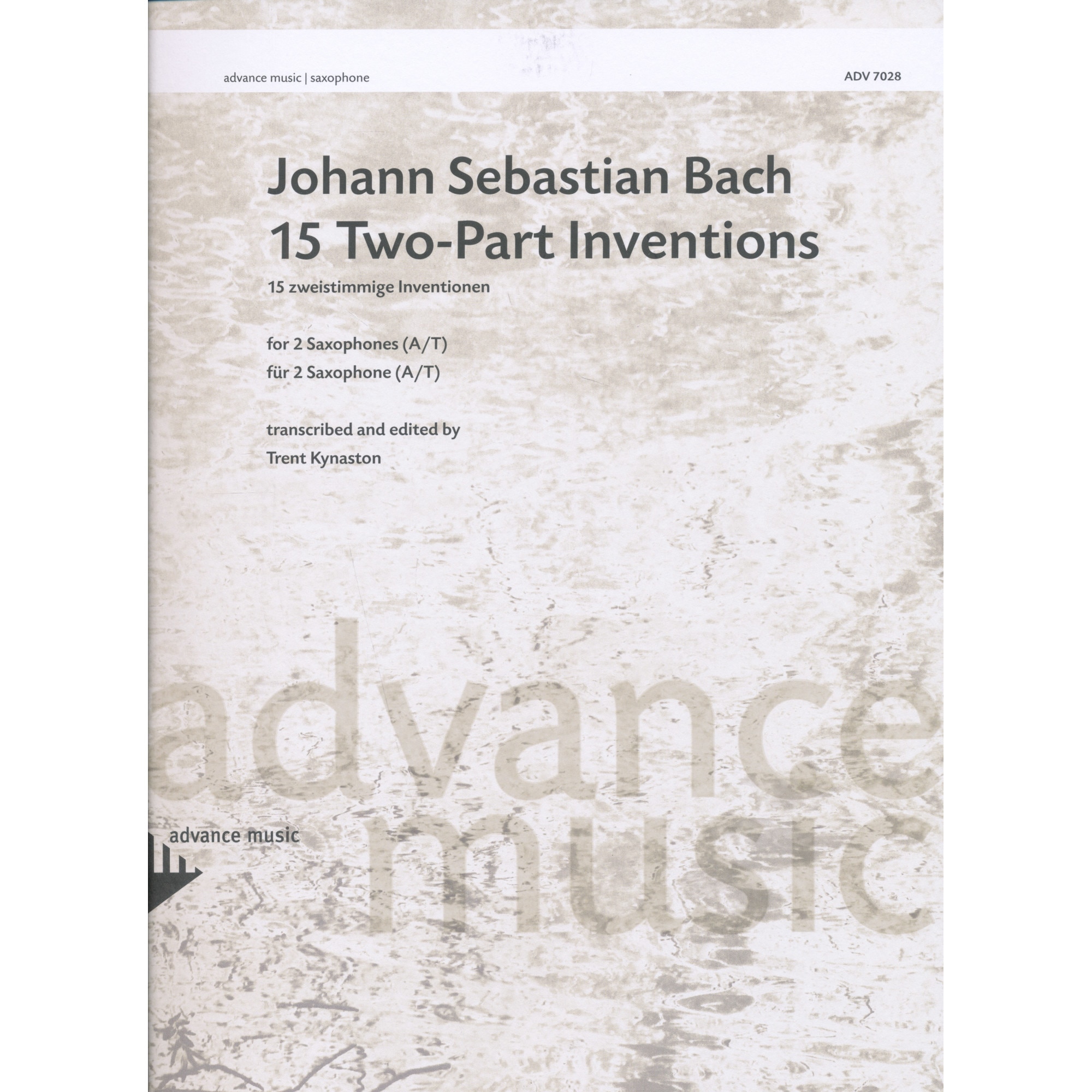 Johann Sebastian Bach: 15 Two-part Inventions (2 szaxofonra) - eMAG.hu