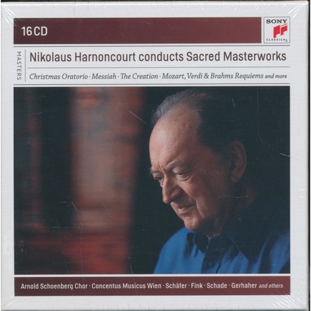 Nikolaus Harnoncourt conducts Sacred Masterworks - 16 CD - eMAG.hu