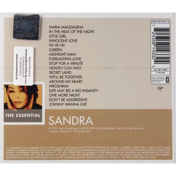 Sandra: Greatest Hits [CD] - eMAG.ro