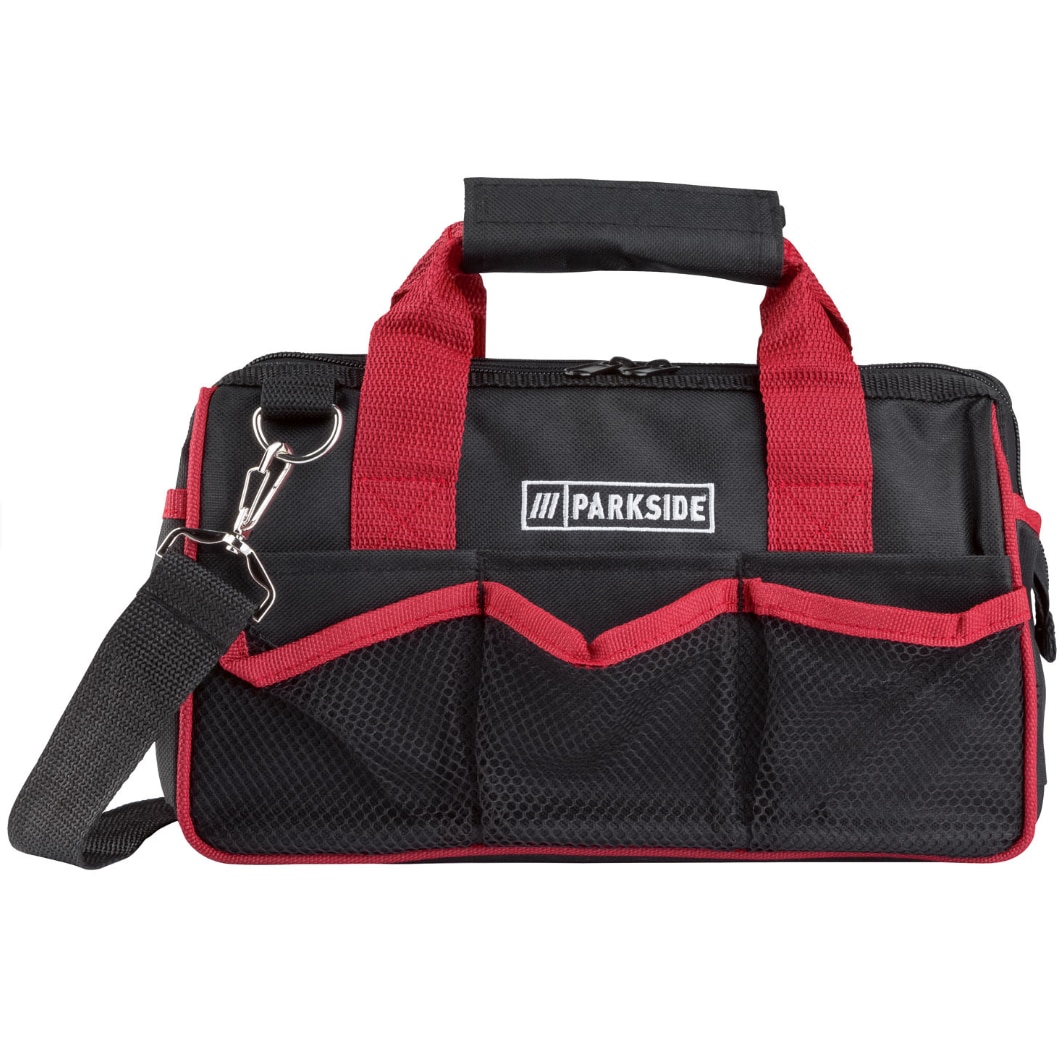 Geanta pentru scule Parkside, 11 buzunare exterior si 3 compartimente ...