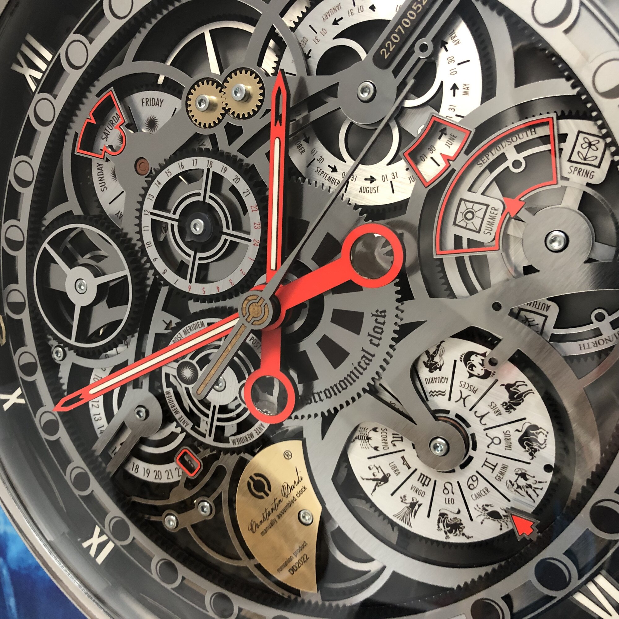 Ceas Astronomic Constantin Dardi, Silver, Model Sport - eMAG.ro