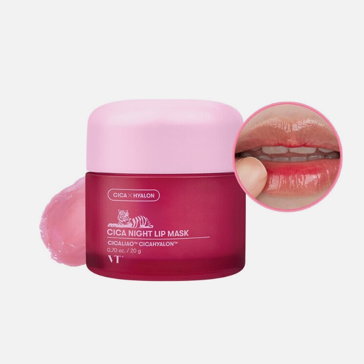 Маска за устни за нощта, Cica Night Lip Mask, VT Cosmetics, 20гр - eMAG.bg