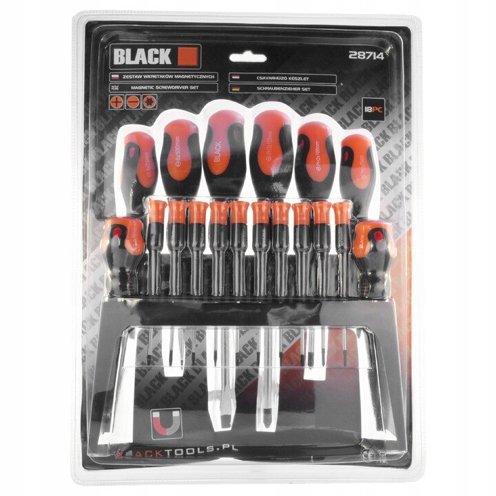 Set surubelnite 18 piese cu suport (28714) - eMAG.ro