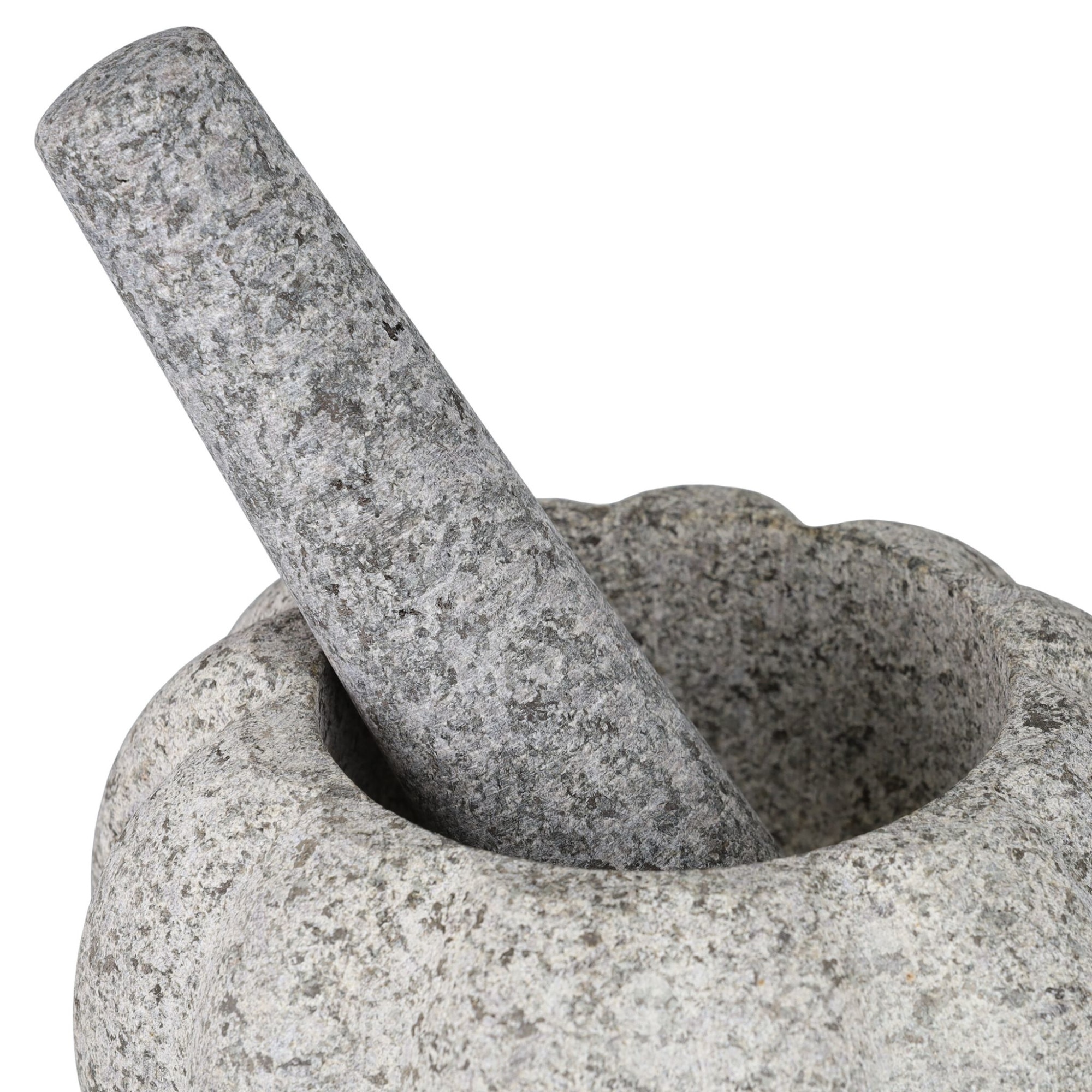 Mojar cu pistil, granit, gri, 10 x 15,5 - eMAG.ro