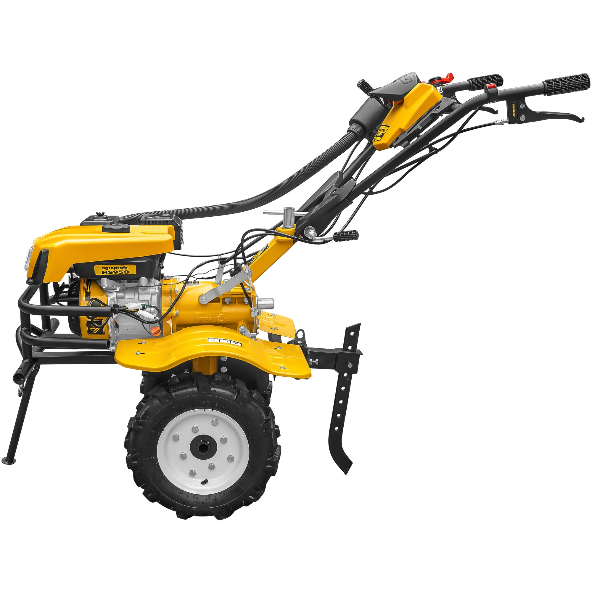 Motocultor AgroPro HS950, motor 7 CP, 3 viteze, latime lucru 65-95 cm ...