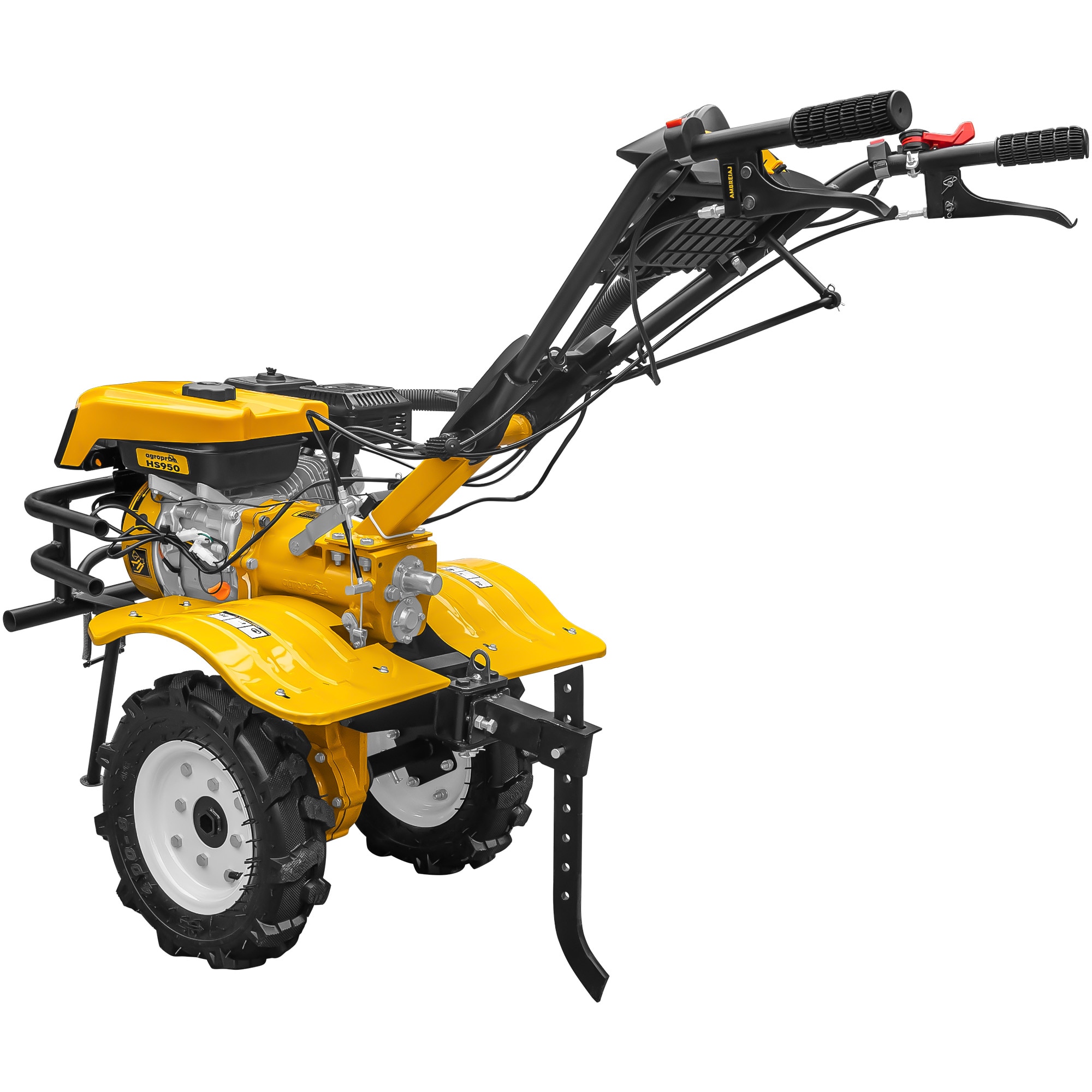 Motocultor AgroPro HS950, motor 7 CP, 3 viteze, latime lucru 65-95 cm ...