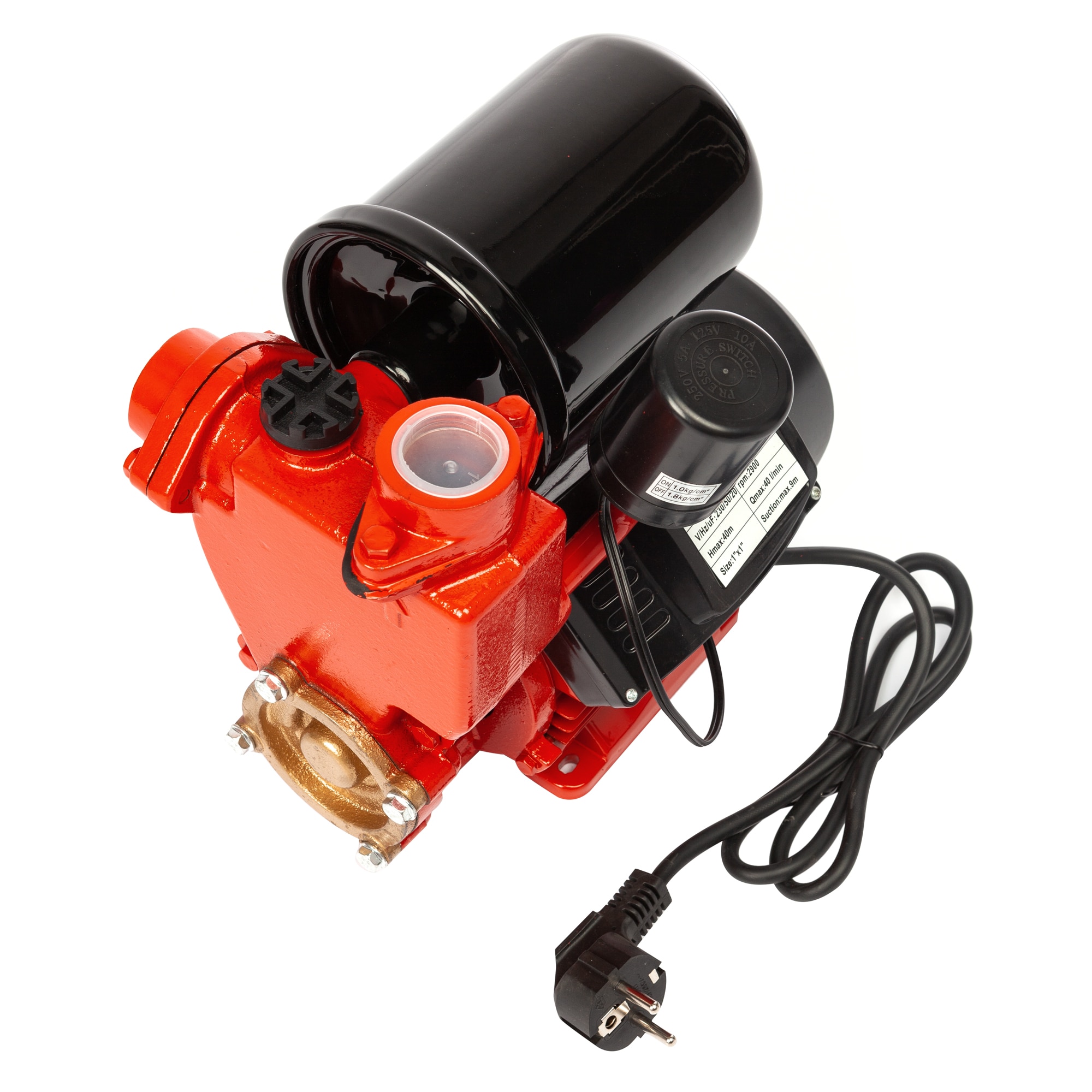 Mini hidrofor Heber®, PS170, 1L, putere 370W, debit 35l/min, H refulare ...